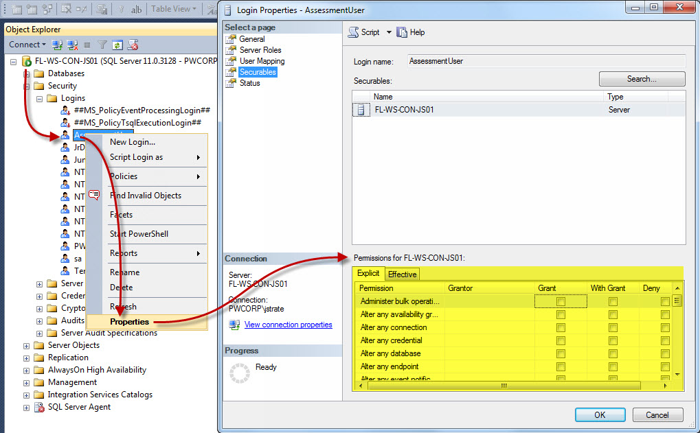 Security Questions Accessing Sql Server Securables Sqlservercentral